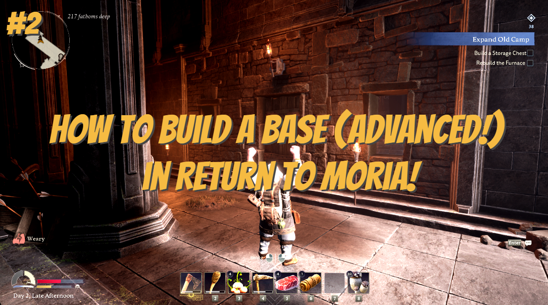 How To Build a Base (Advanced!) in Return to Moria – Survival Game Guide