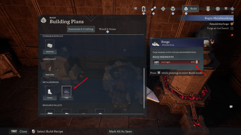 How To Repair and Forge Items with the Forge in Return to Moria ...