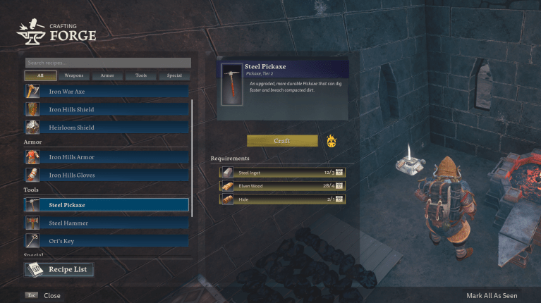 Digging Deeper: The Ultimate Guide to Crafting the Steel Pickaxe in ...