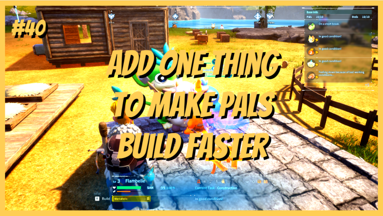 How To Make Handiwork Pals More Efficient in Palworld – Survival Game Guide
