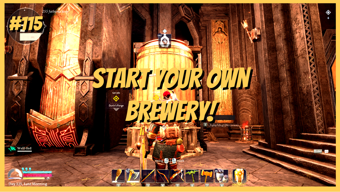 Hw To Make the Brew Tank in Return to Moria – Survival Game Guide